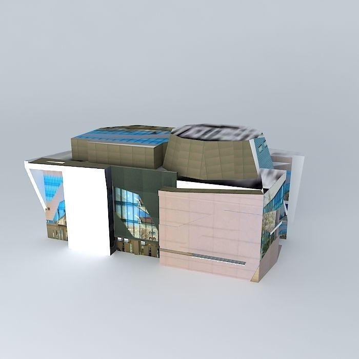 Agora Arts Center free 3D model | CGTrader