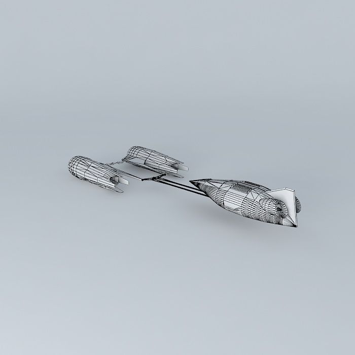 Pod Shuttle Racer free 3D model | CGTrader