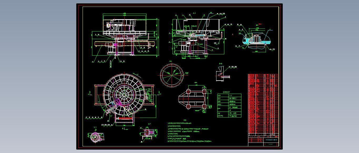 Disc feeder complete set of drawings 3D model | CGTrader