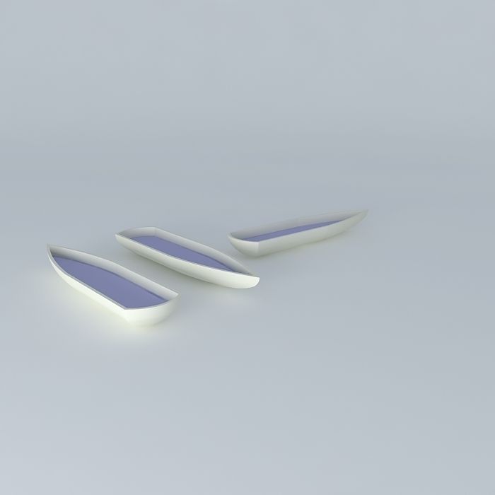 Simple boat hull free 3D model | CGTrader