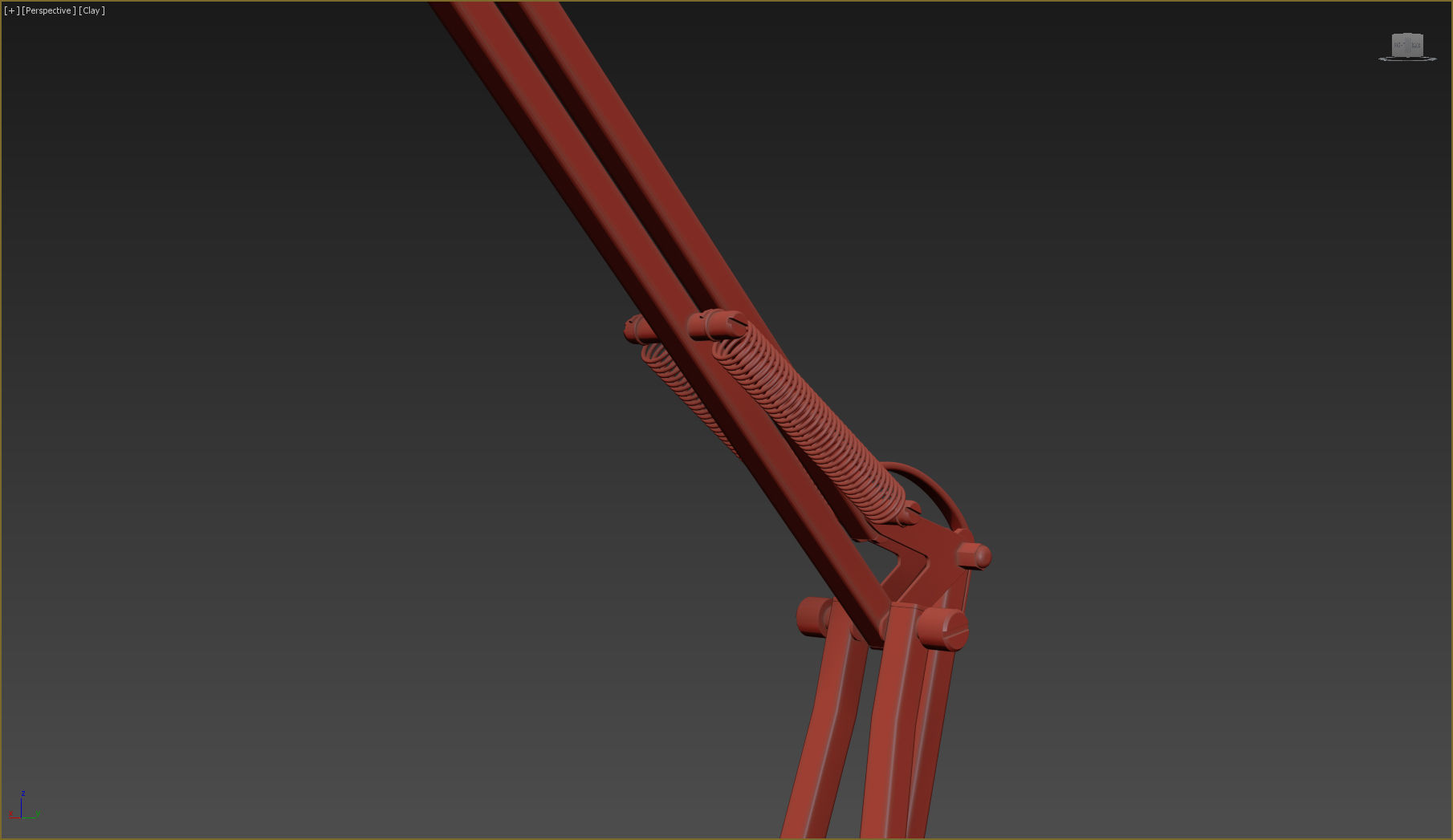 Forsa desk lamp - desk lamp 3D model rigged | CGTrader