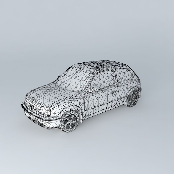 Nissan Micra free 3D model | CGTrader