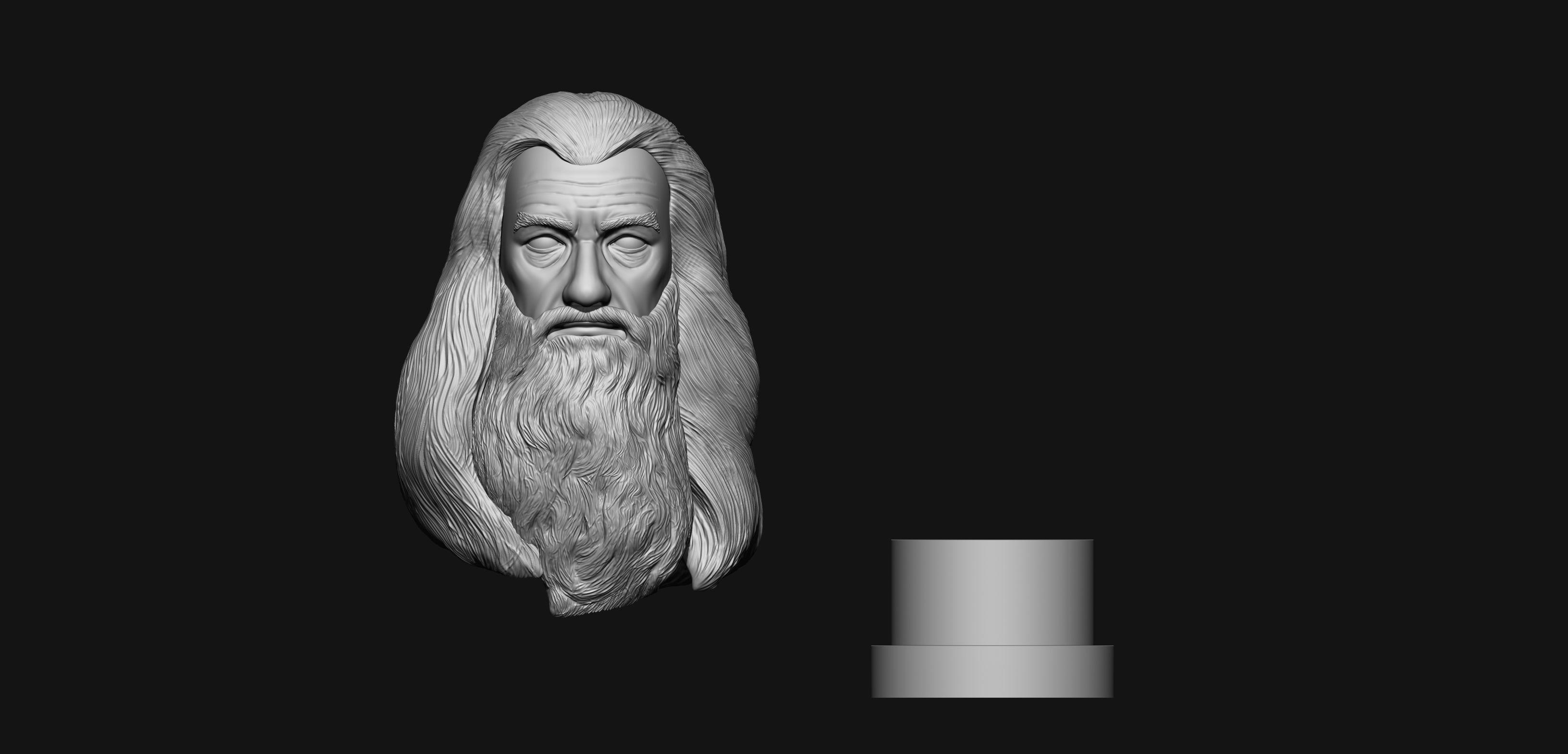 Gandalf 3D model 3D printable | CGTrader