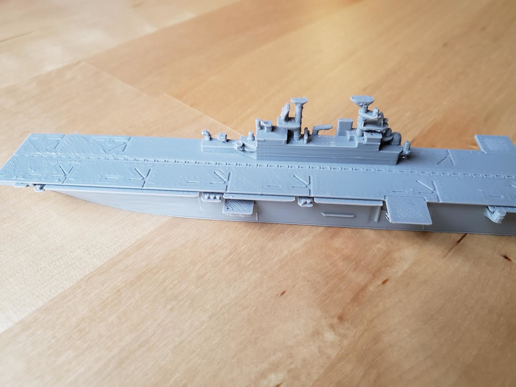 US Wasp Class Helicopter Carrier 3D model 3D printable | CGTrader