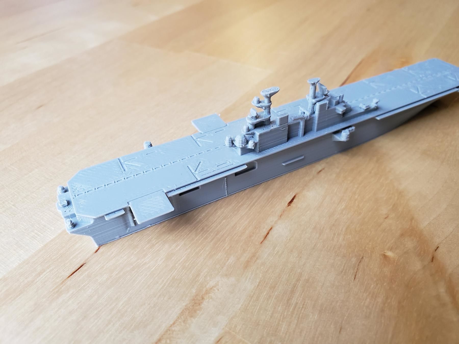 US Wasp Class Helicopter Carrier 3D model 3D printable | CGTrader
