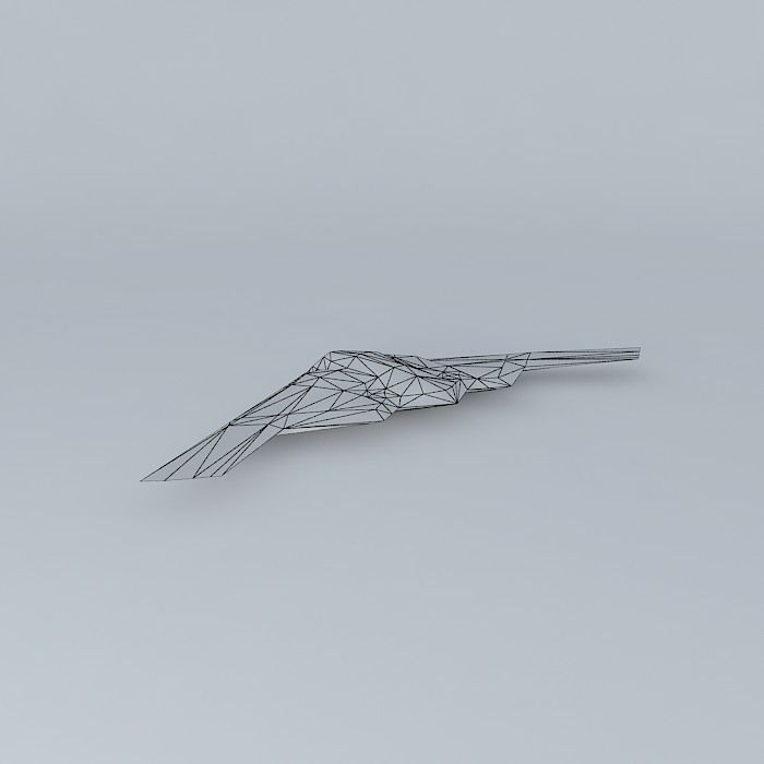 B2 Stealth Bomber free 3D model | CGTrader