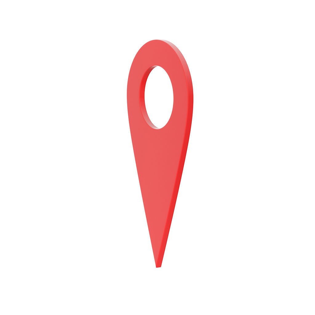 map pointer 3D model | CGTrader