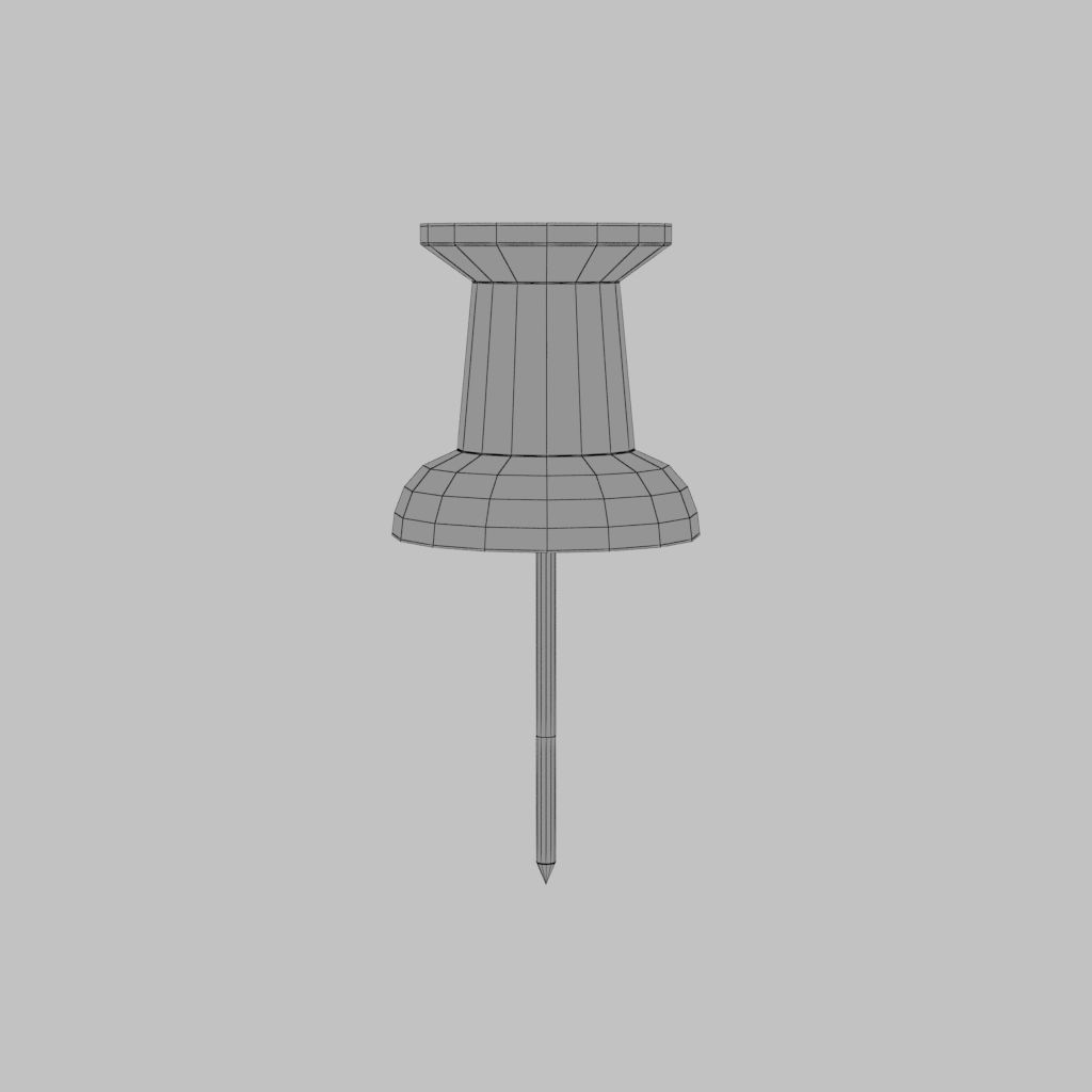 Push pin board map pointer 3D model | CGTrader