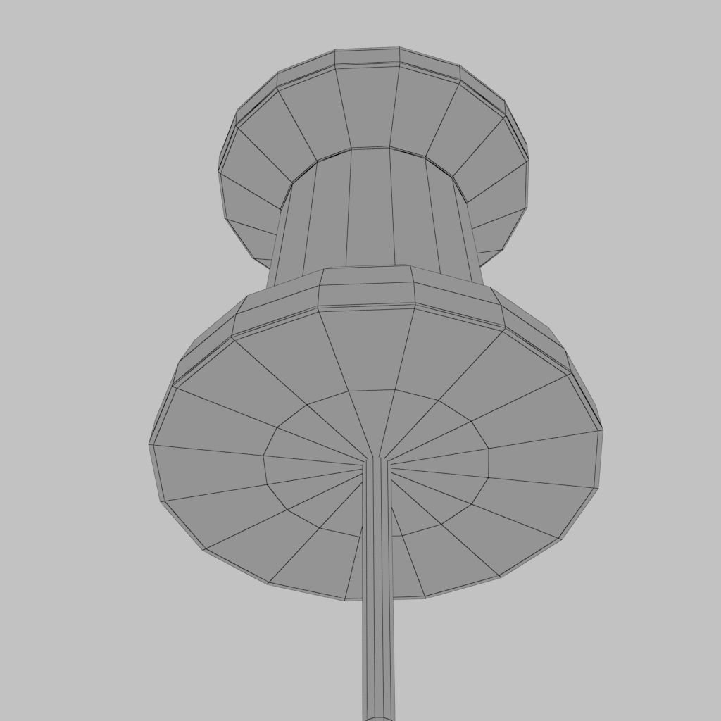 Push pin board map pointer 3D model | CGTrader