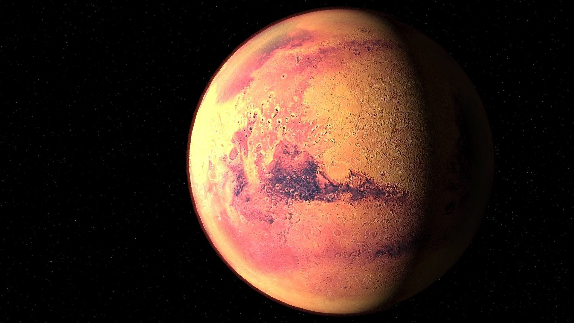 mars 3d max corona rander 3D model animated | CGTrader