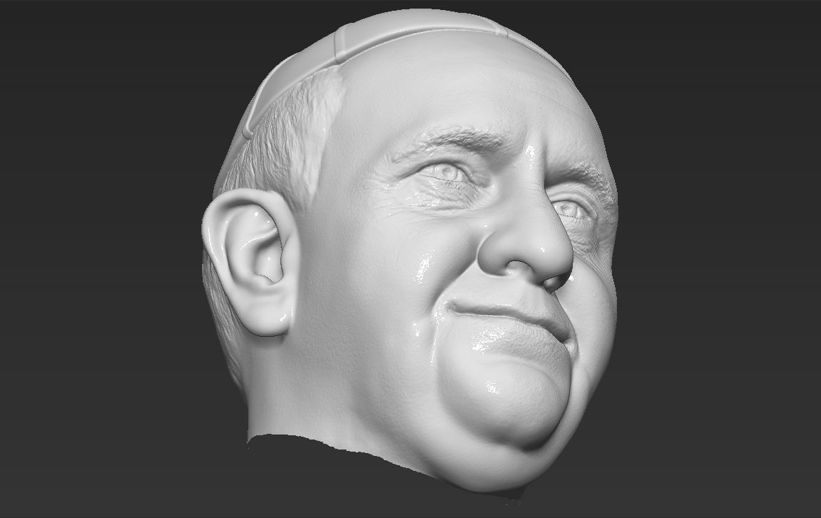 Pope Francis 3D model | CGTrader