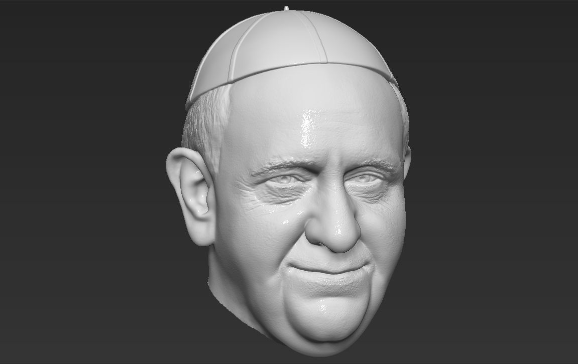 Pope Francis 3D model | CGTrader