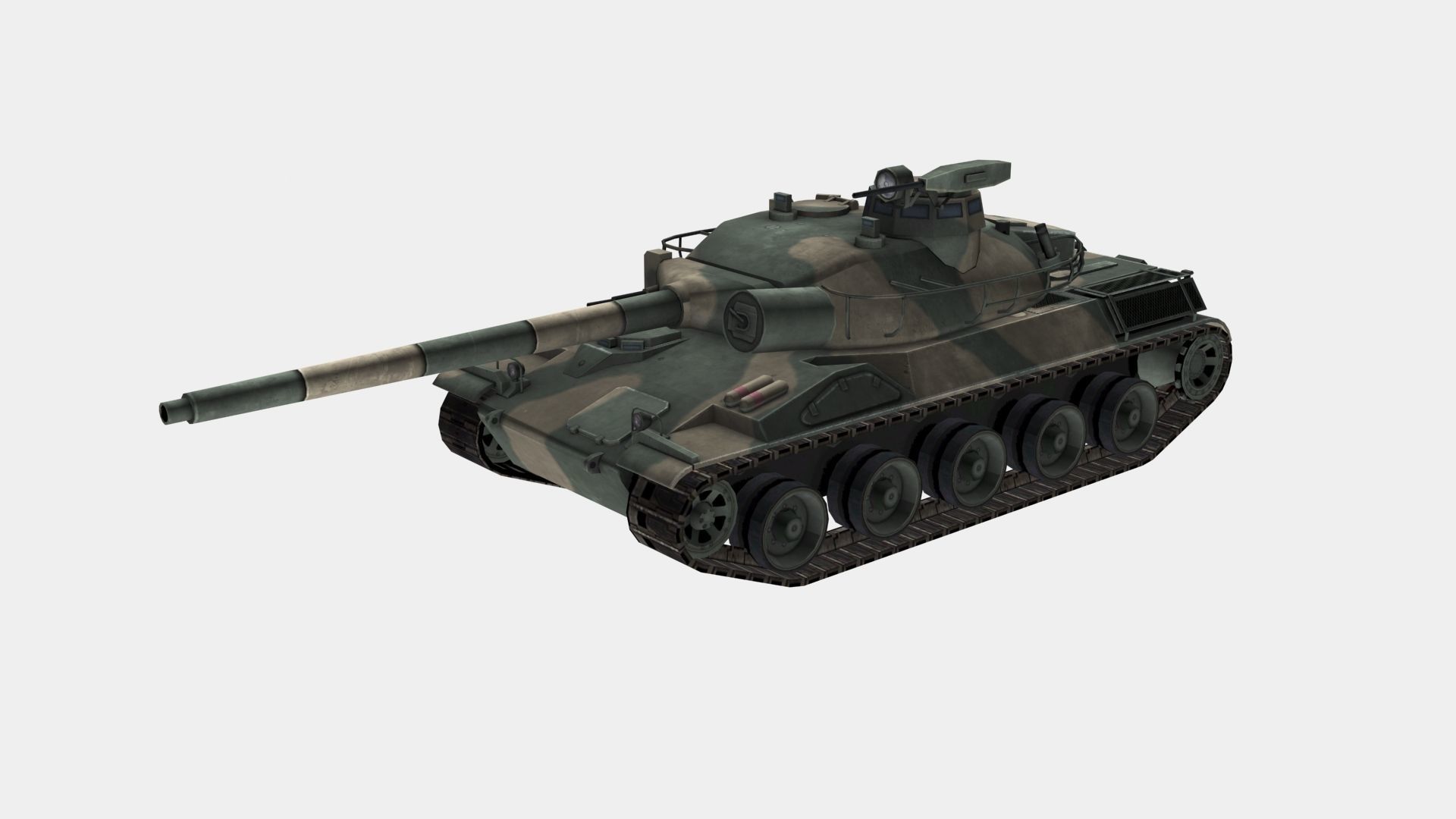 AMX-30 Main Battle Tank 3D model | CGTrader