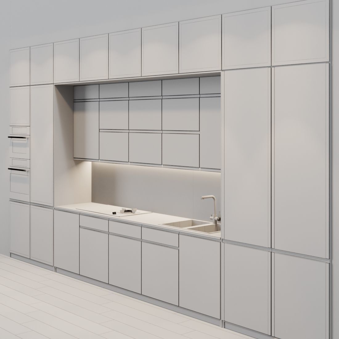 Kitchen Modern 7 3D model | CGTrader