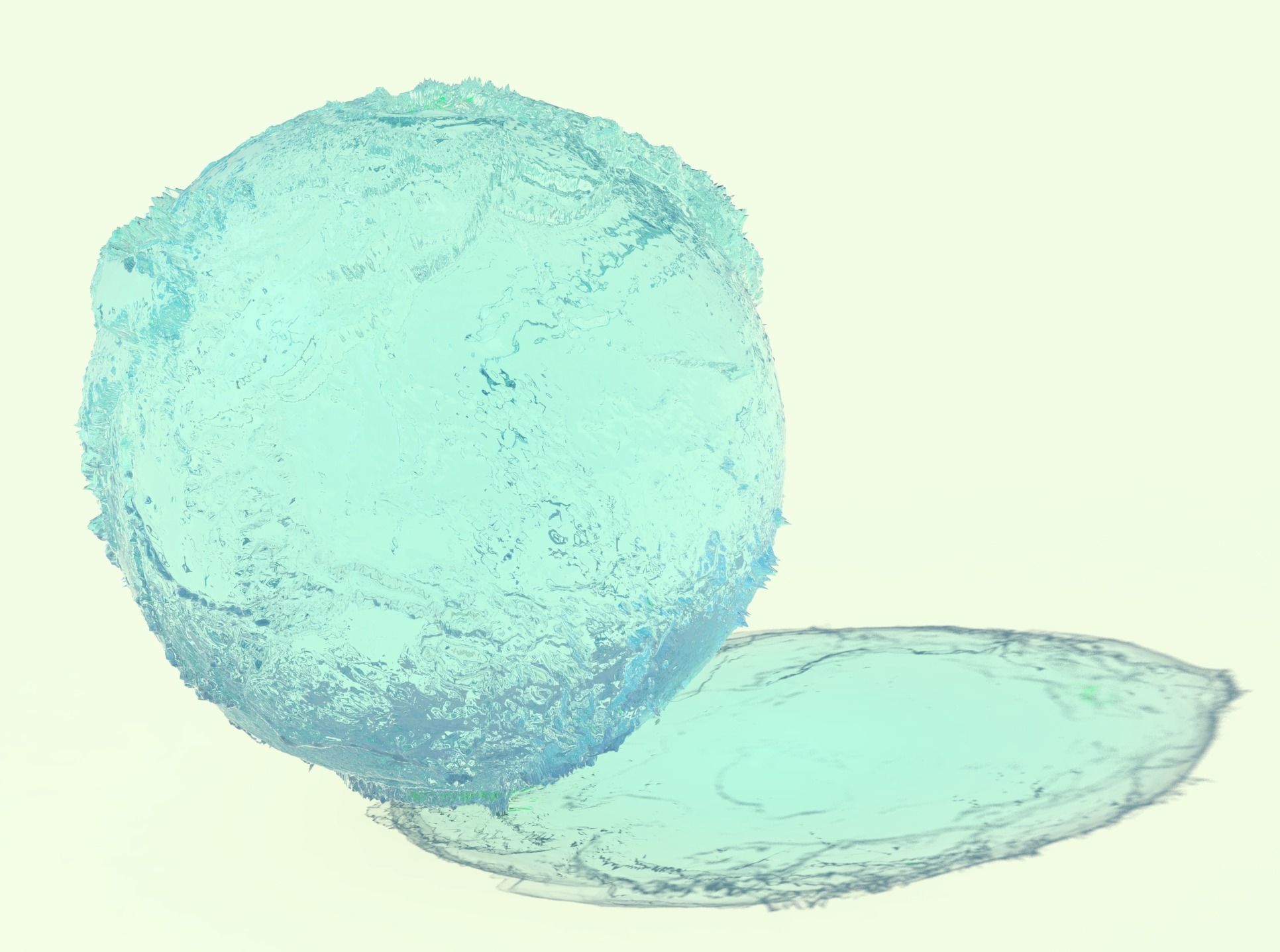 The earth Spherical Terrian Topography Digital Elevation 3D model ...