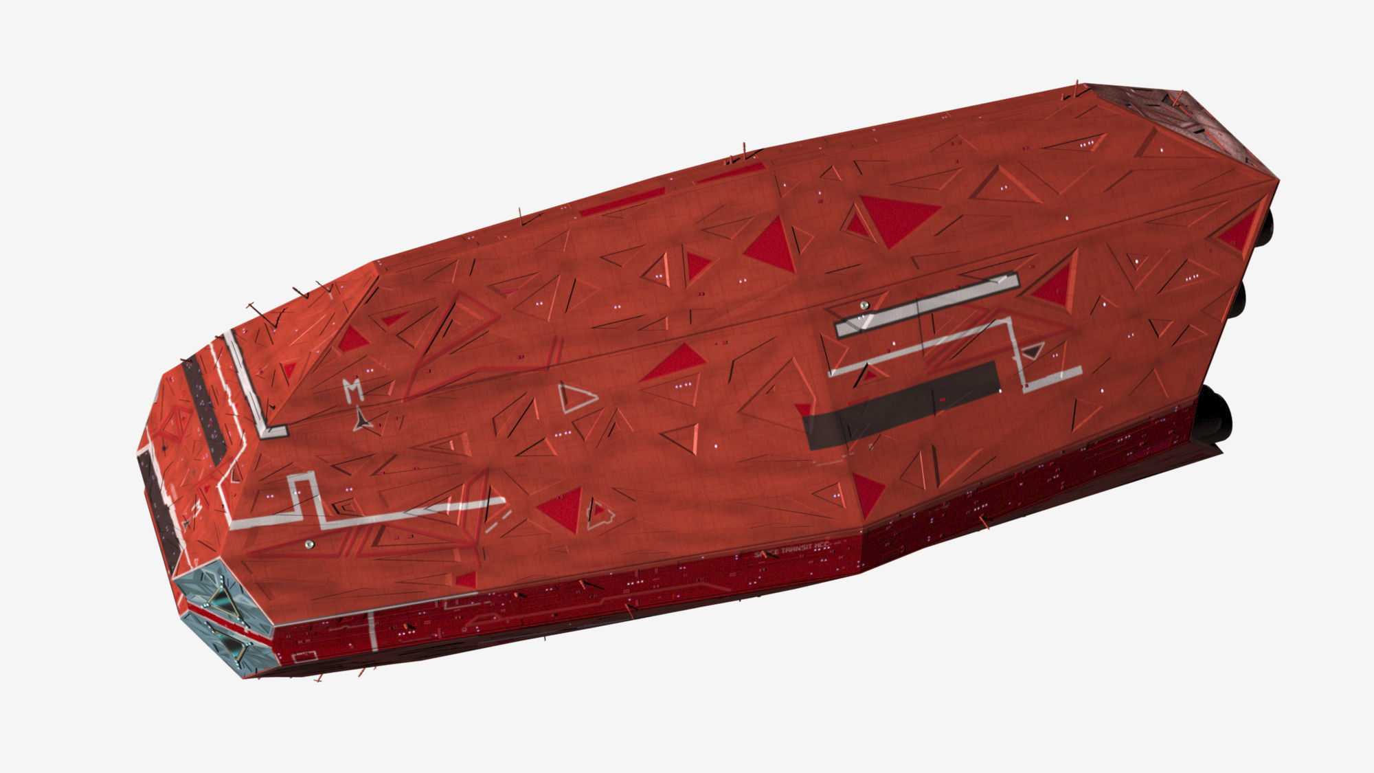 3D model Starship VR / AR / low-poly | CGTrader