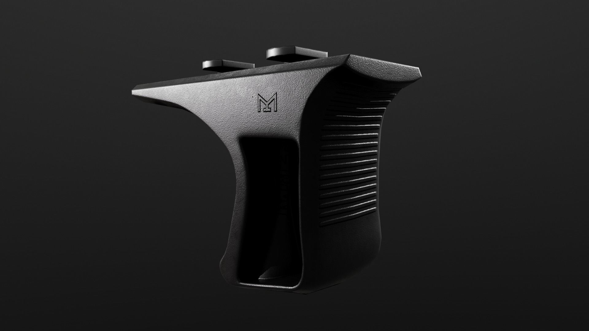 3D model BCM Gunfighter KAG-MLOK Angle Forward Grip VR / AR / low-poly ...