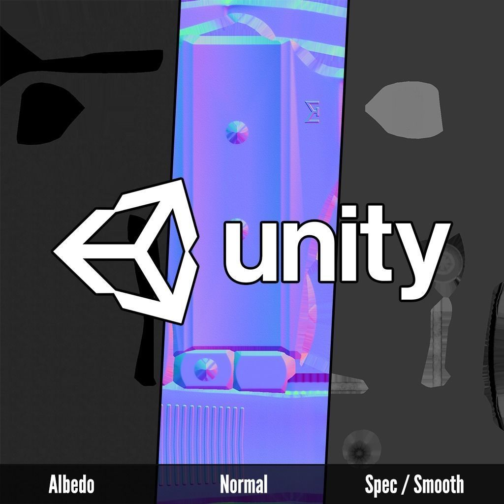 3D model BCM Gunfighter KAG-MLOK Angle Forward Grip VR / AR / low-poly ...