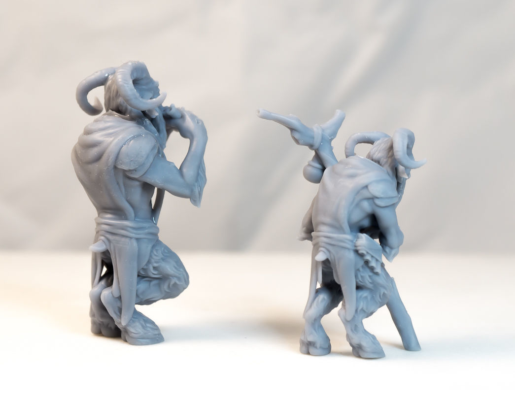 Faun Elder - DnD Character - 2 Poses 3D model 3D printable | CGTrader