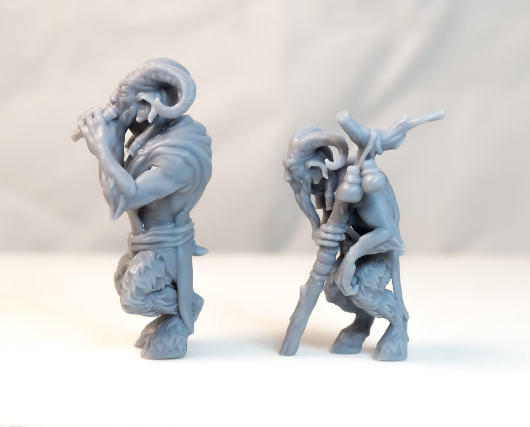 Faun Elder - DnD Character - 2 Poses 3D model 3D printable | CGTrader