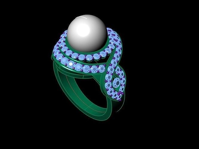 Ring 2019 Design By MrMorokort free 3D model | CGTrader