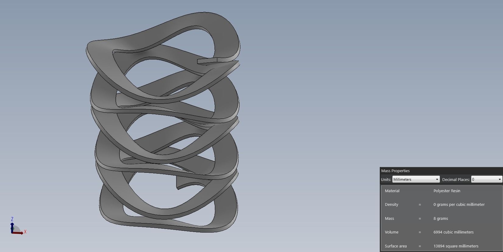 Wave Spring 3D model 3D printable | CGTrader
