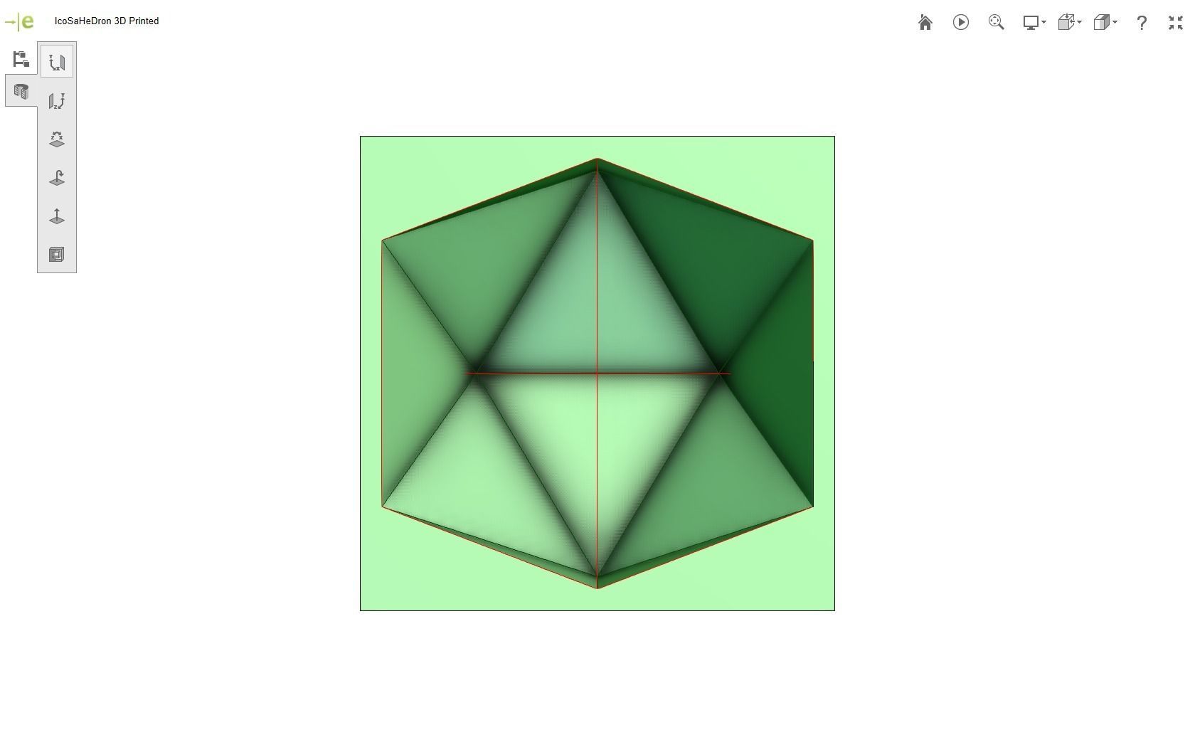 IcoSaHeDron 3D model 3D printable | CGTrader