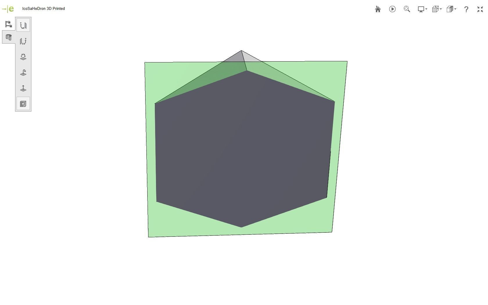 IcoSaHeDron 3D model 3D printable | CGTrader