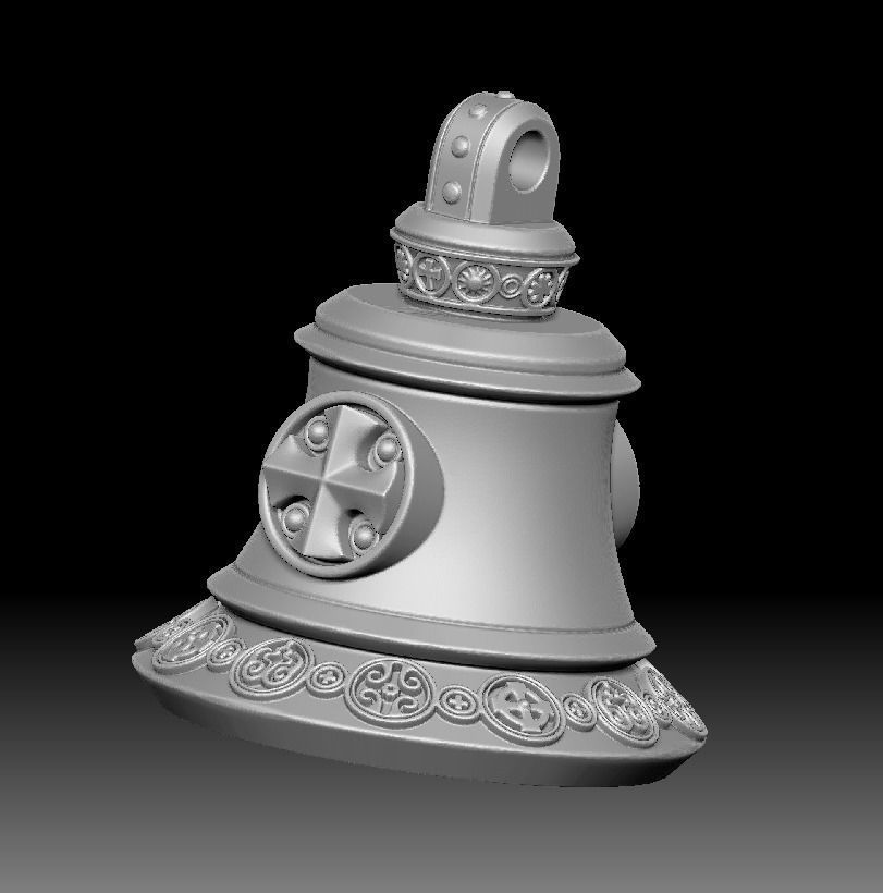 Big Bell 3d print 3D model 3D printable | CGTrader