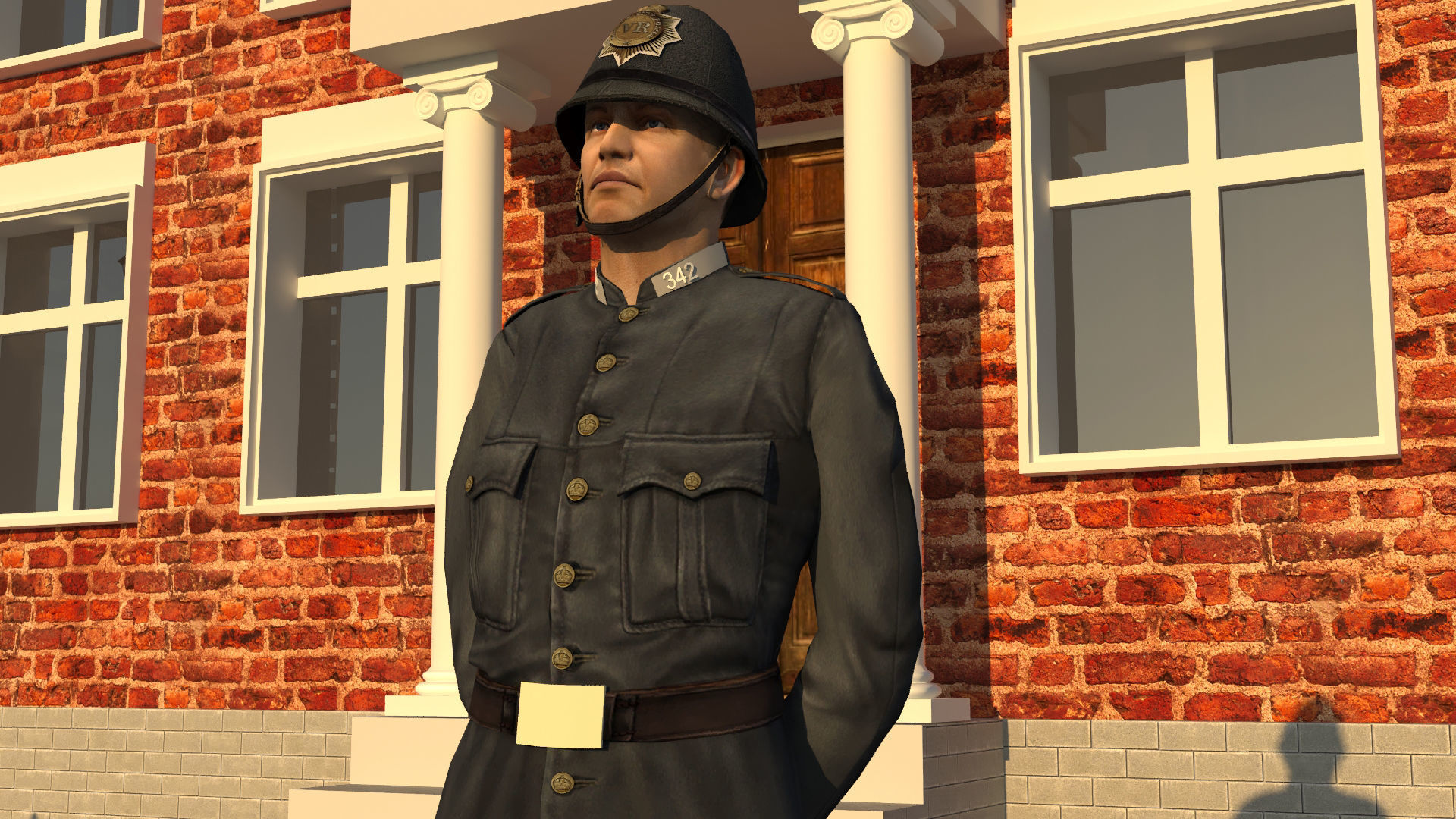 British Policeman 3D model | CGTrader