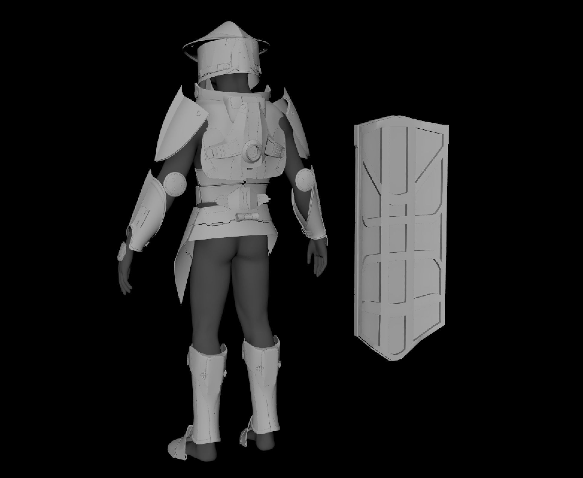 Zakuul Knight Armor 3D model 3D printable | CGTrader