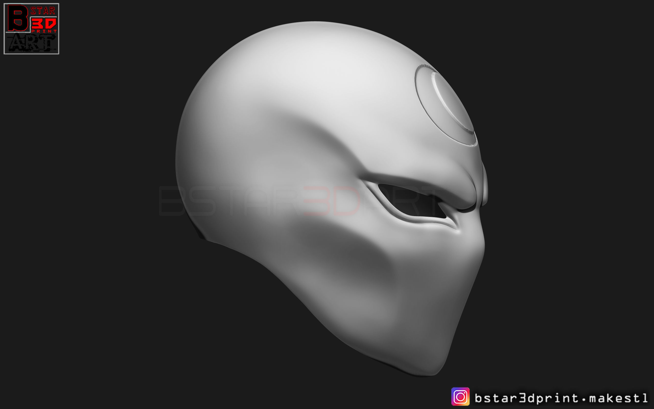 Moon Knight Mask - Marvel Comic helmet 3D model 3D printable | CGTrader
