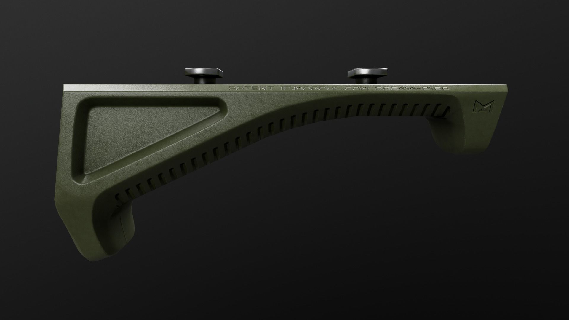 3D model Magpul M-LOK AFG Angled Fore Grip VR / AR / low-poly | CGTrader