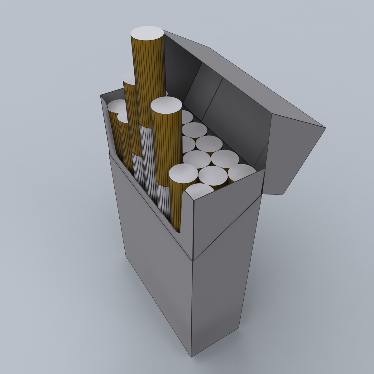 Cigarettes Box 3D model | CGTrader