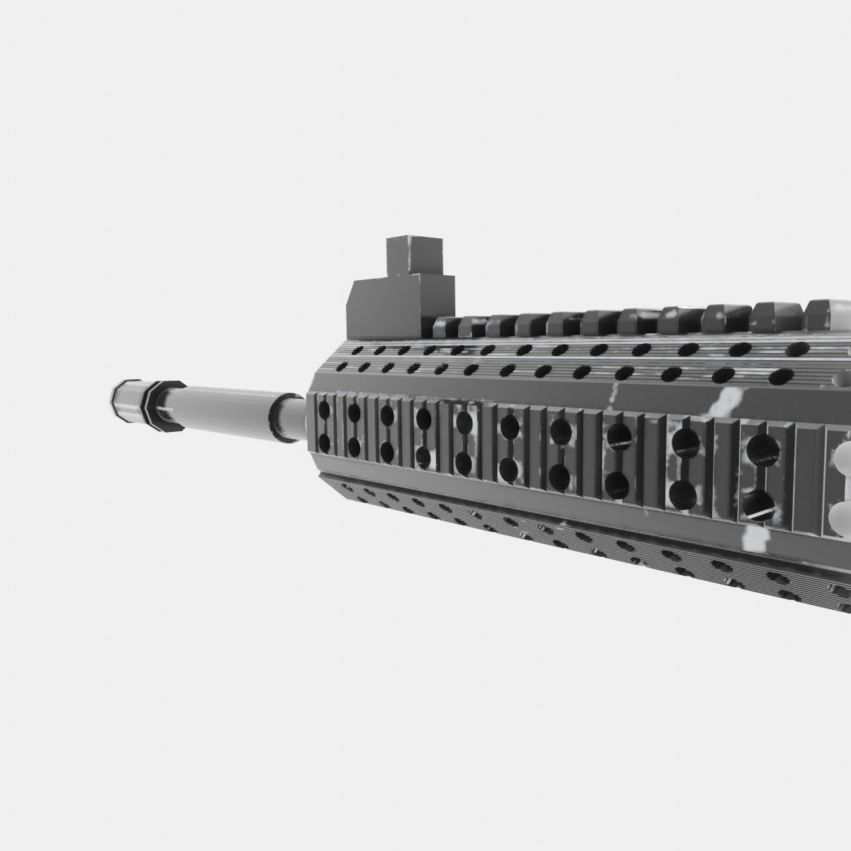 GUN M416 3D model | CGTrader