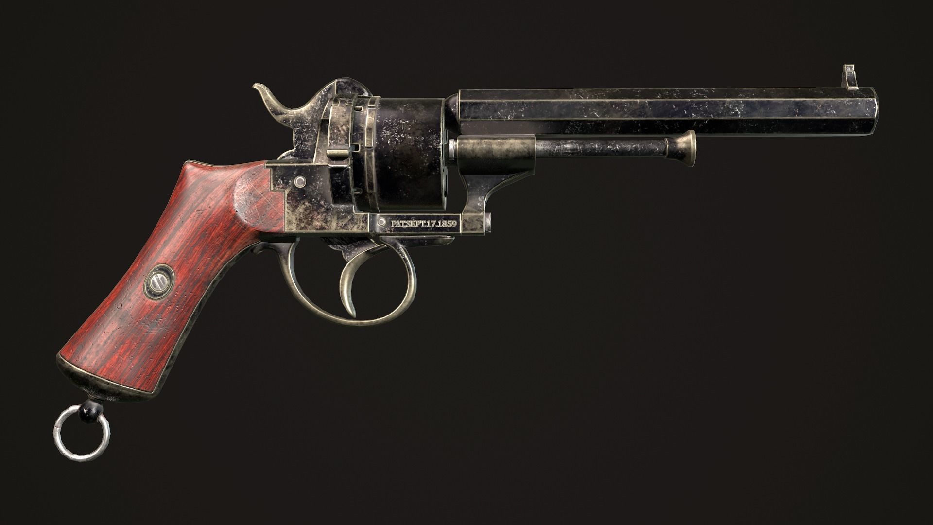 Vintage Revolver Collection | CGTrader