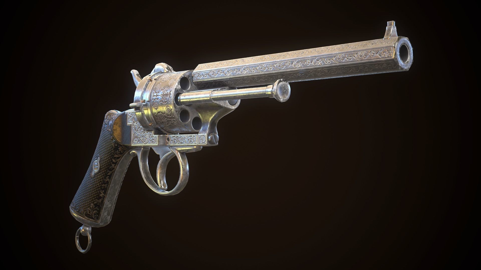 Vintage Revolver Collection | CGTrader