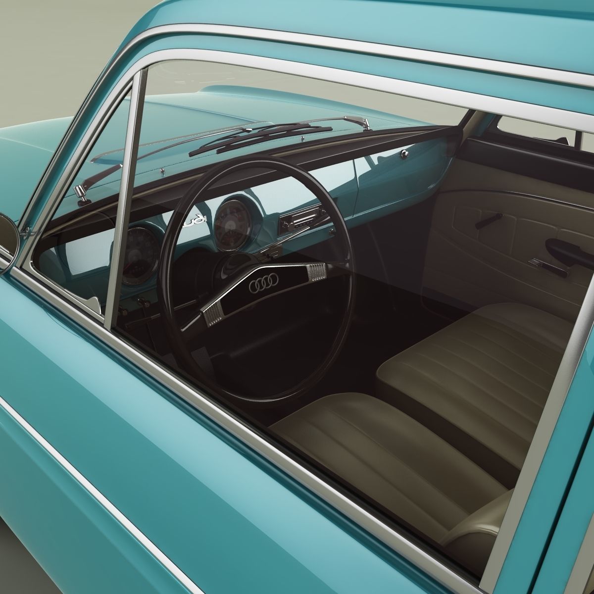 Audi F103 Coupe 3D model | CGTrader