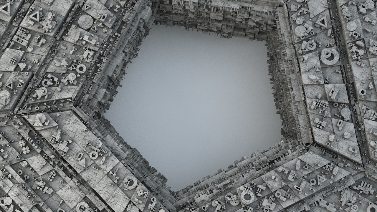 Sci -Fi Shapes - The Pentagon 3D model | CGTrader