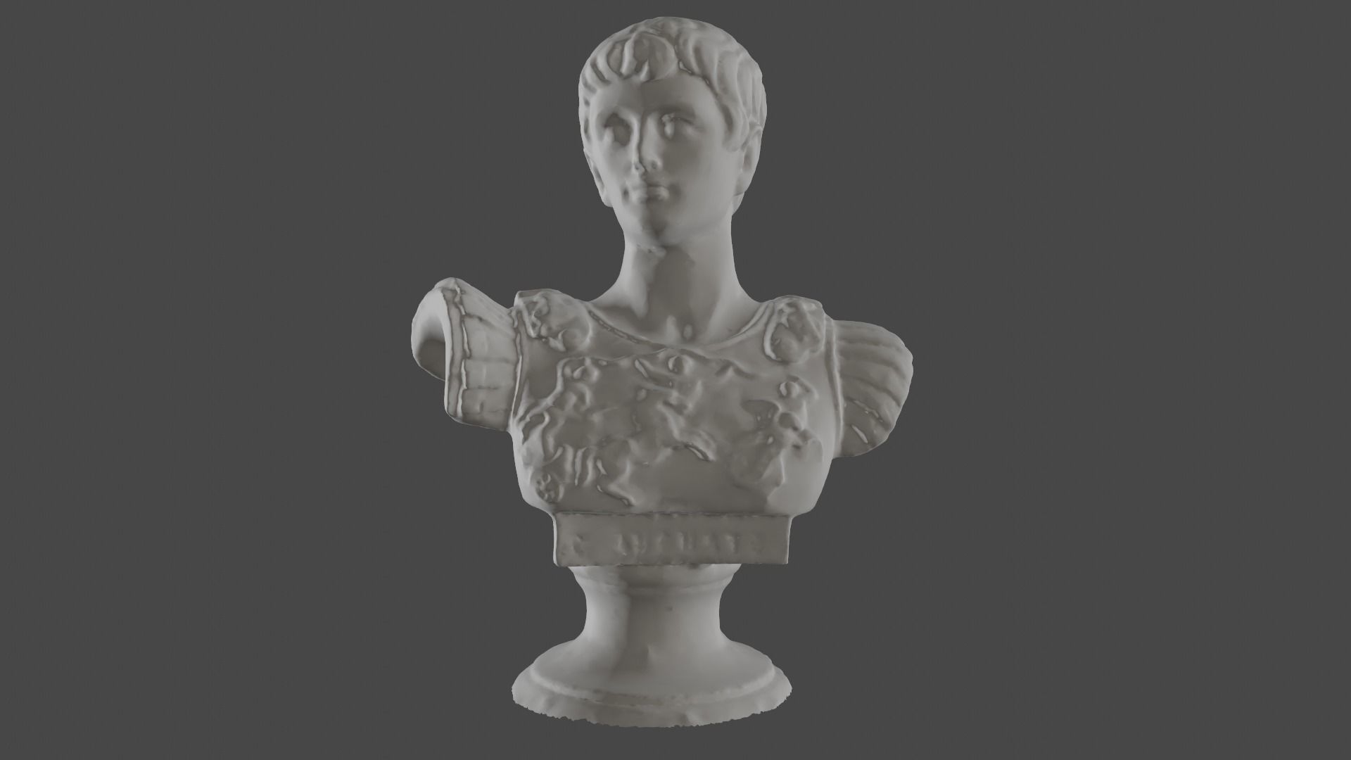 Bust of Caesar Augustus 3D model | CGTrader
