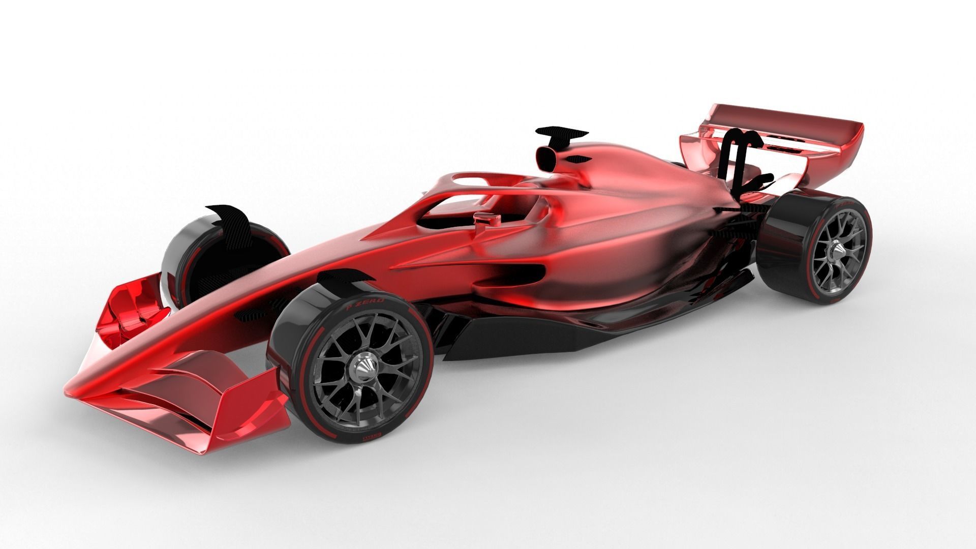 F1 2021 car 3D model | CGTrader