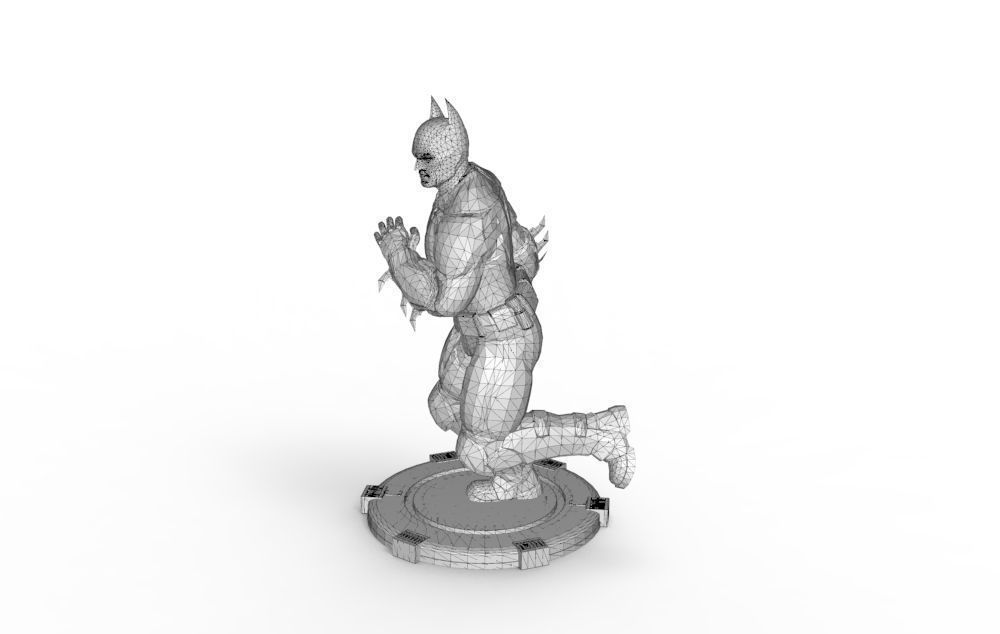 Batman - Speed Running Pose 3D model 3D printable | CGTrader