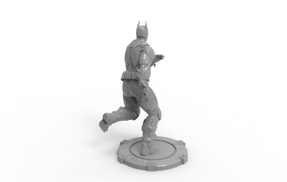 Batman - Speed Running Pose 3D model 3D printable | CGTrader