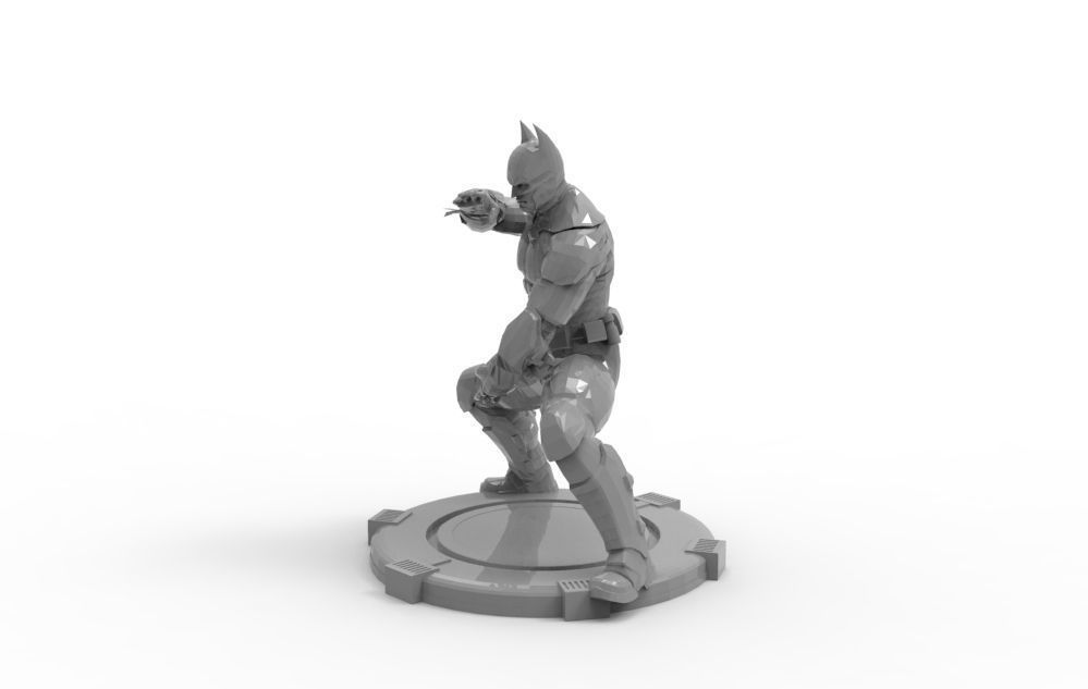 Batman - Fight Pose 3D model 3D printable | CGTrader