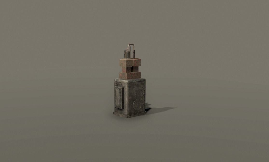 3D model Low poly machinery models pack VR / AR / low-poly | CGTrader