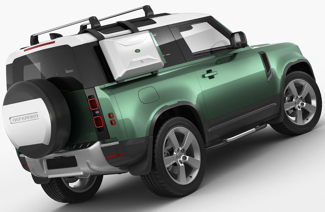 Land Rover Defender 90 2020 3D model | CGTrader