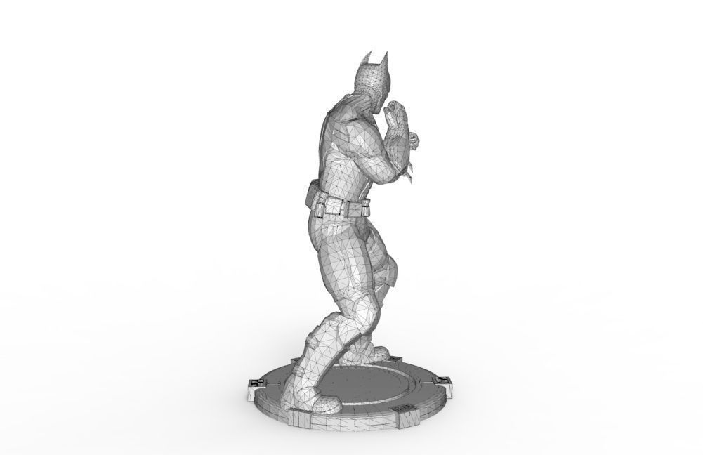 Batman - Knee Jabs To Uppercut 3D model 3D printable | CGTrader