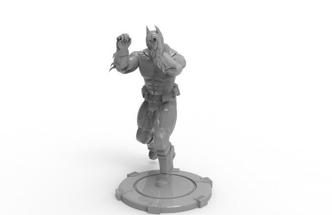 Batman - Knee Jabs To Uppercut 3D model 3D printable | CGTrader