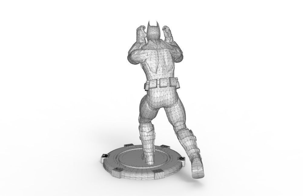 Batman - Knee Jabs To Uppercut 3D model 3D printable | CGTrader