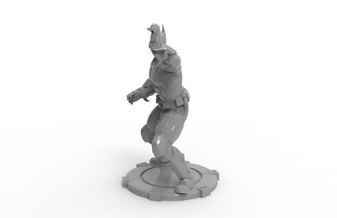 Batman - Knee Jabs To Uppercut 3D model 3D printable | CGTrader